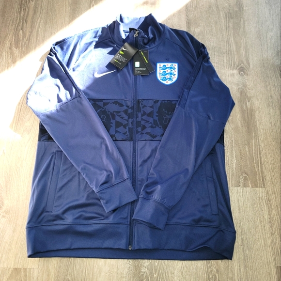 Nike | Jackets & Coats | Brand New Nike England Anthem Jacket Navy Full ...